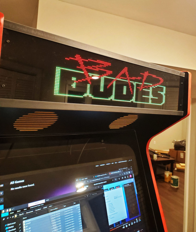 Pixelcade LED Marquee for Various Cabs – CAT // Creative Arts and ...