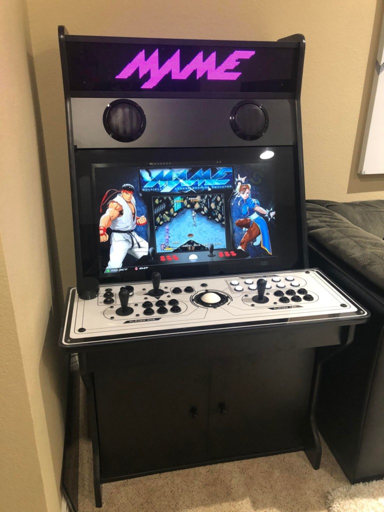 Pixelcade LED Marquee for Rec Room Masters 32″ Sit Down Pro Arcade ...